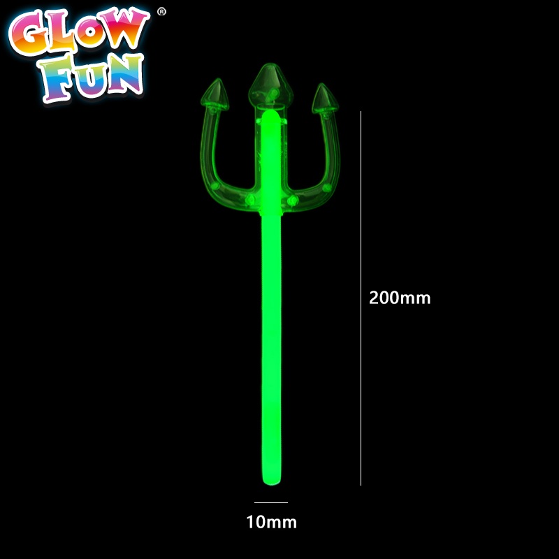 Glow Trident Wand, Light Stick for Halloween